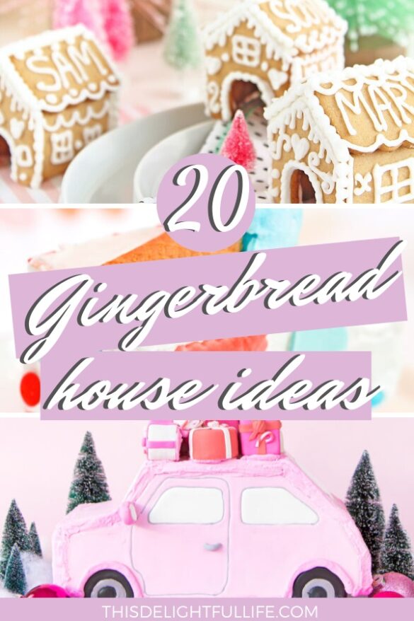 20 Fun Christmas Gingerbread House Ideas